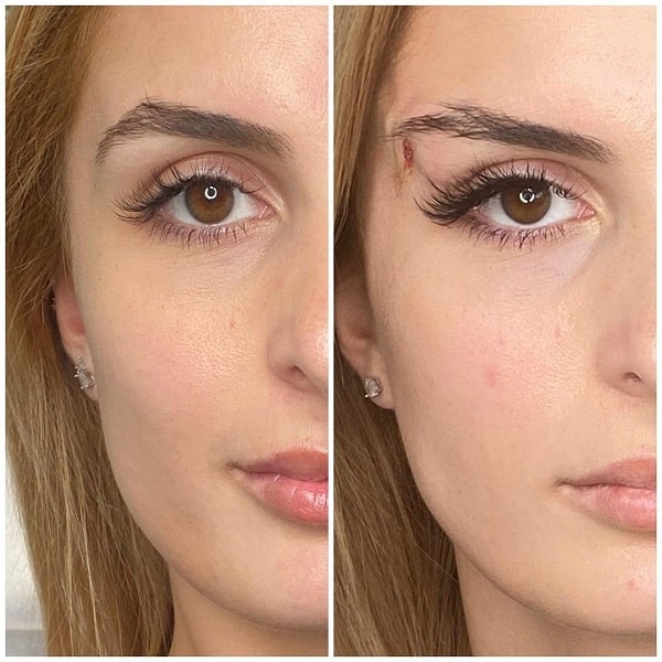 عمل چشم روباهی با نخ | مزایا، روش و ماندگاری — مجله زیبایی لیا